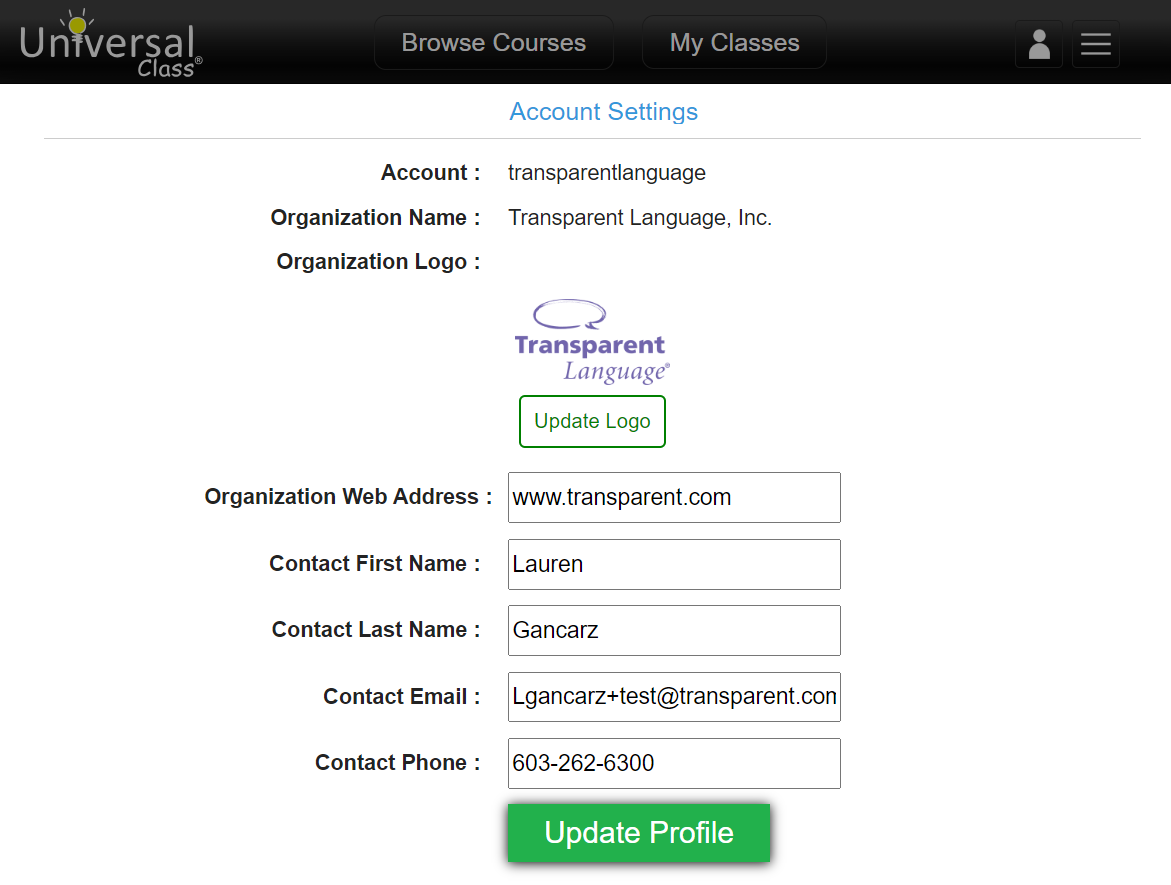 UniversalClass - FAQs