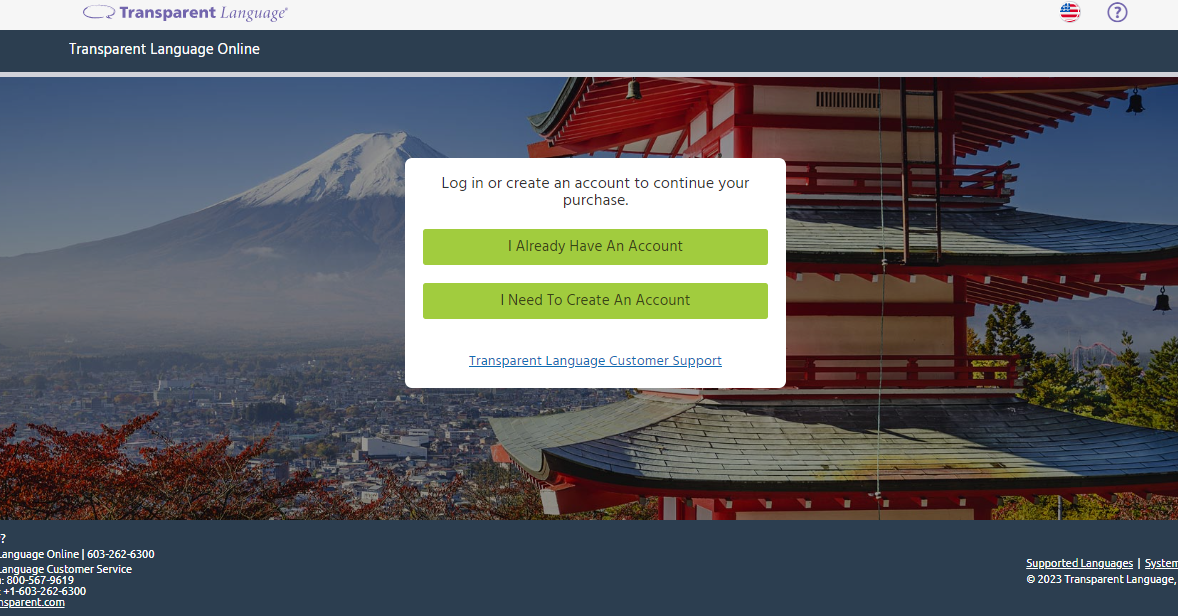 Purchasing Your First Transparent Language Subscription