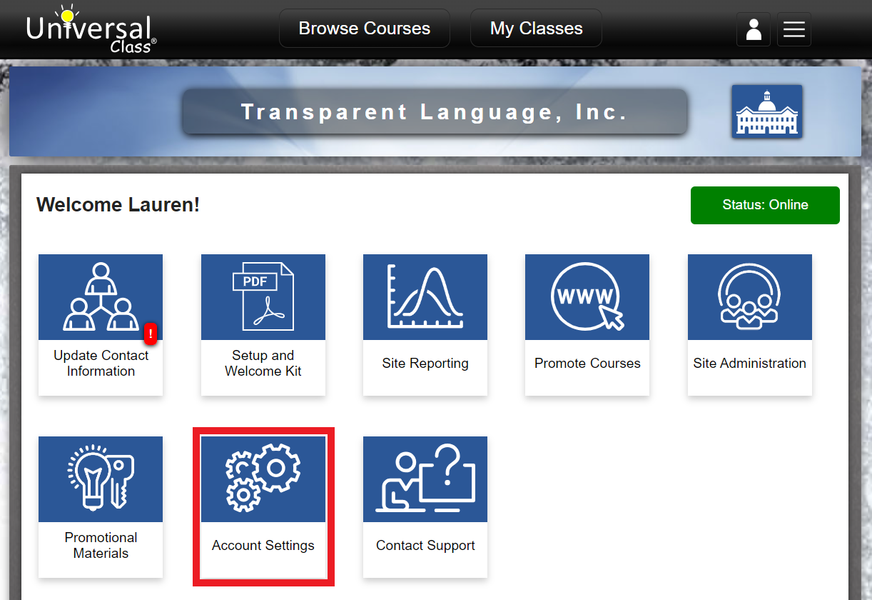 UniversalClass - FAQs