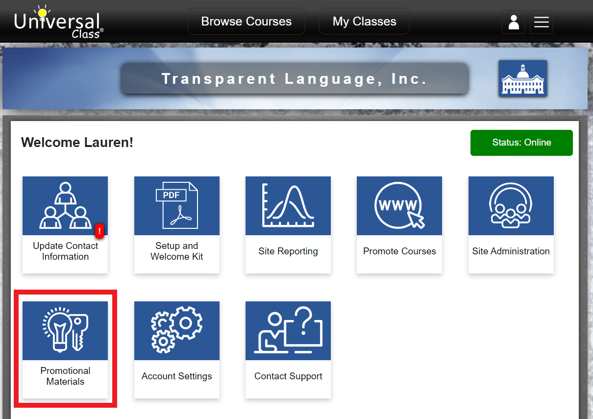 UniversalClass - FAQs