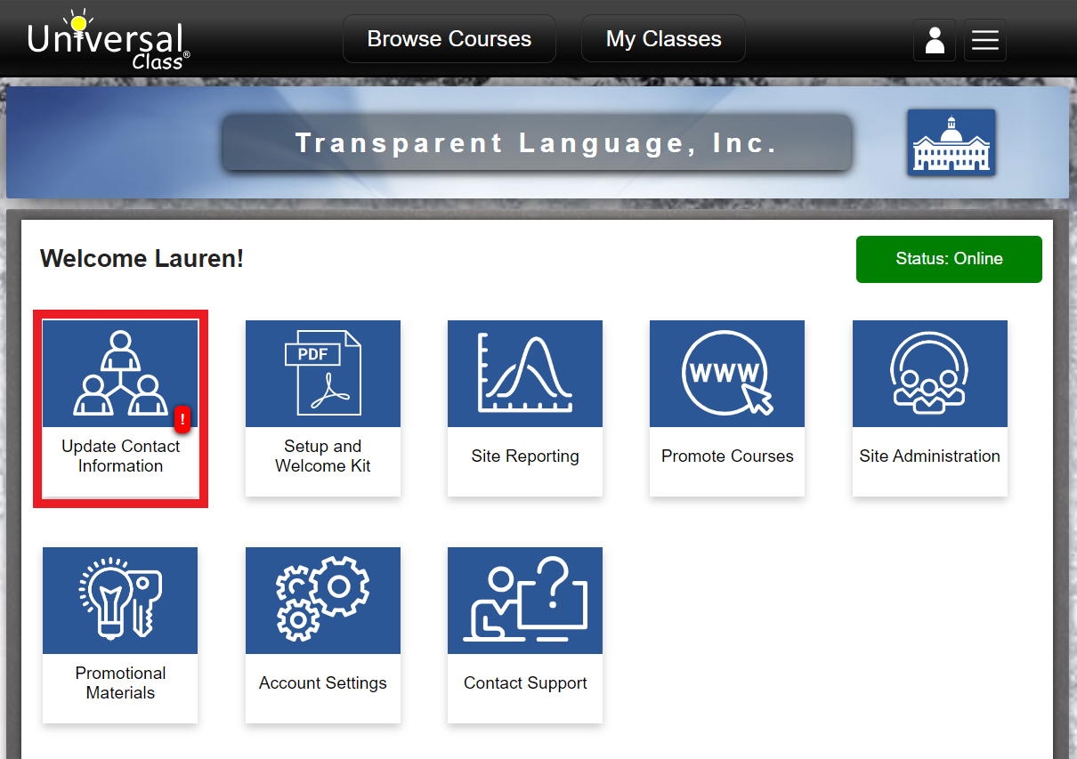 UniversalClass - FAQs
